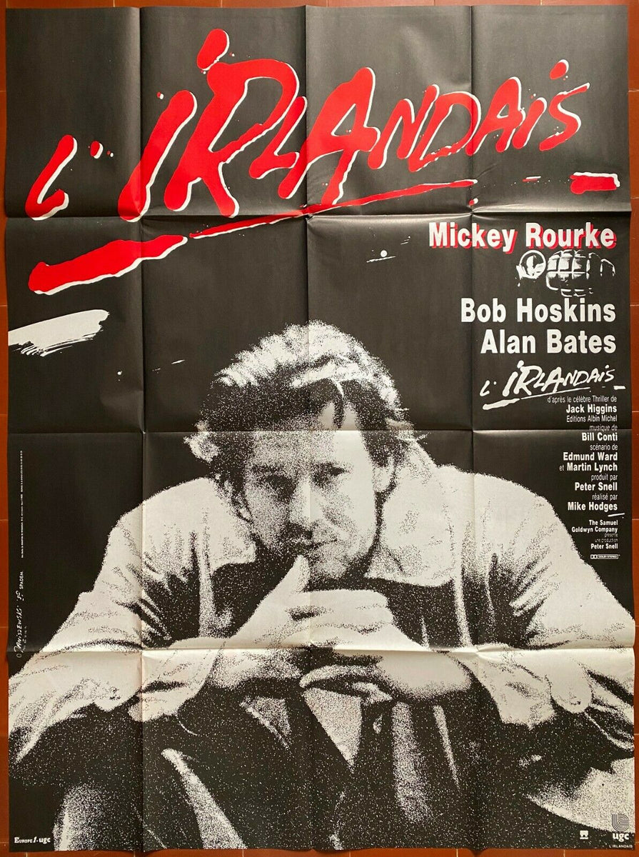 Poster THE IRISH A prayer for dying MICKEY ROURKE Bob Hoskins 120x160c ...