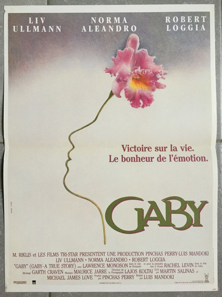 Poster GABY Luis Mandoki RACHEL CHAGALL Liv Ullmann 40x60cm – CINEAD