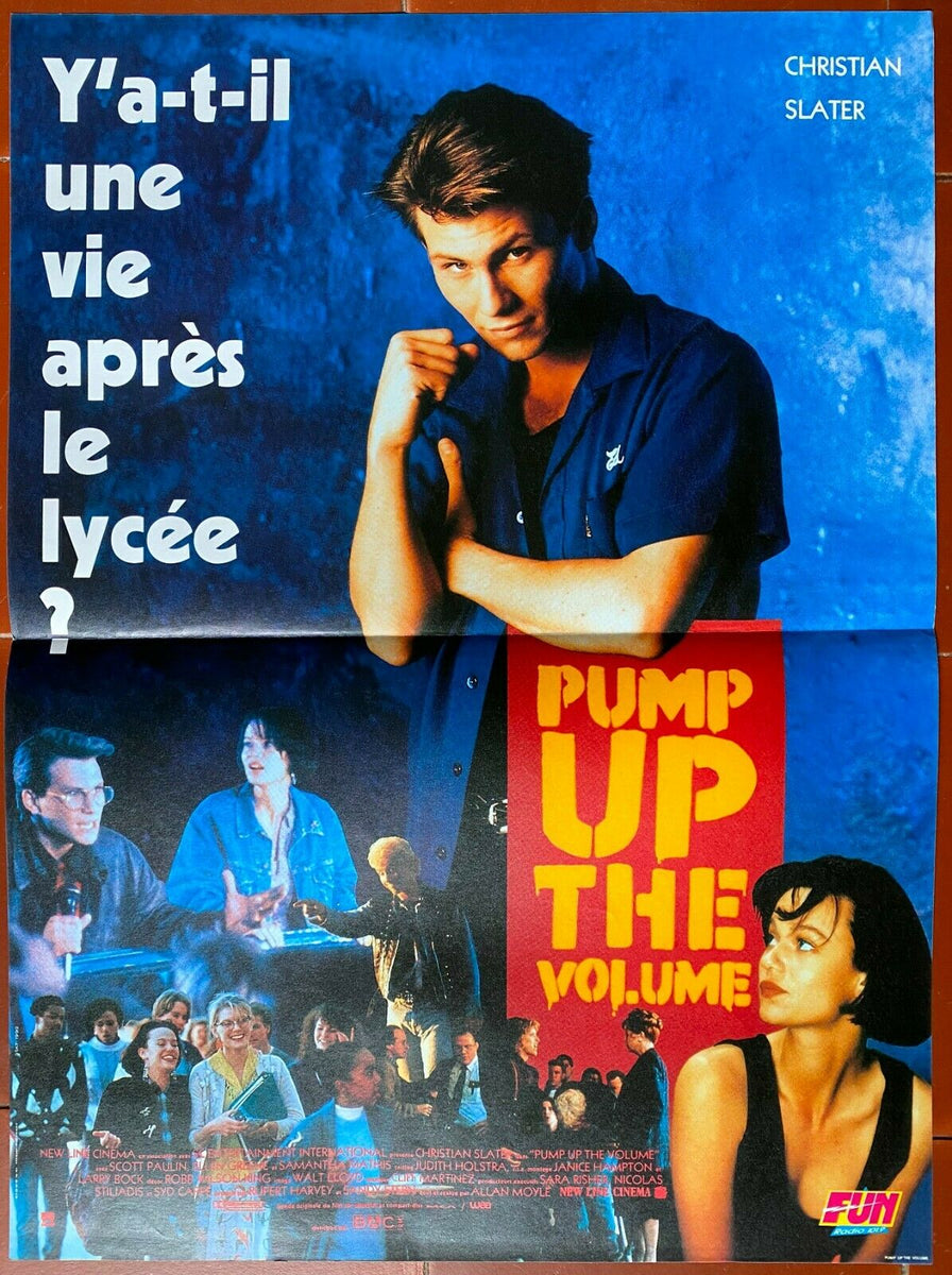 Poster PUMP UP THE VOLUME Samantha Mathis CHRISTIAN SLATER 40x60cm – CINEAD