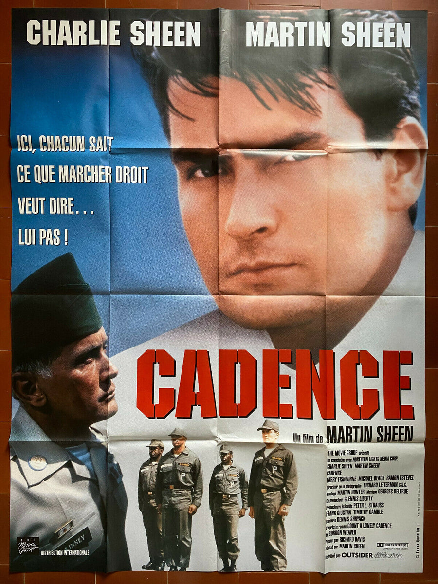 Affiche CADENCE Martin SHEEN Charlie SHEEN Laurence FISHBURNE 120x160c ...