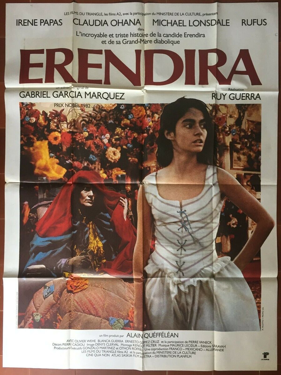 Poster ERENDIRA Ruy Gerra IRENE PAPAS Claudia Ohana 120x160cm – CINEAD