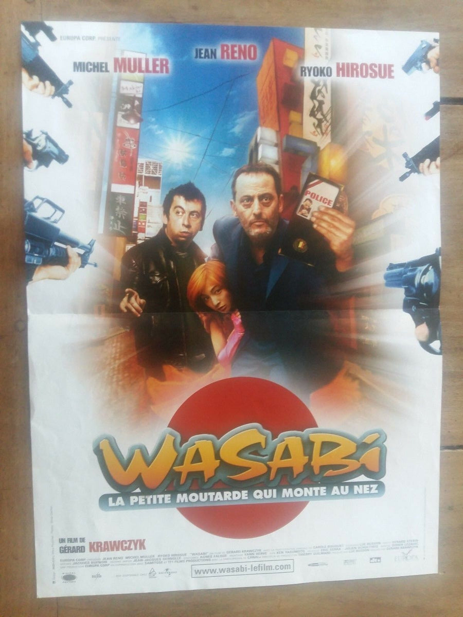 Poster WASABI jean RENO michel MULLER ryoko HIROSUE 40x60cm * – CINEAD