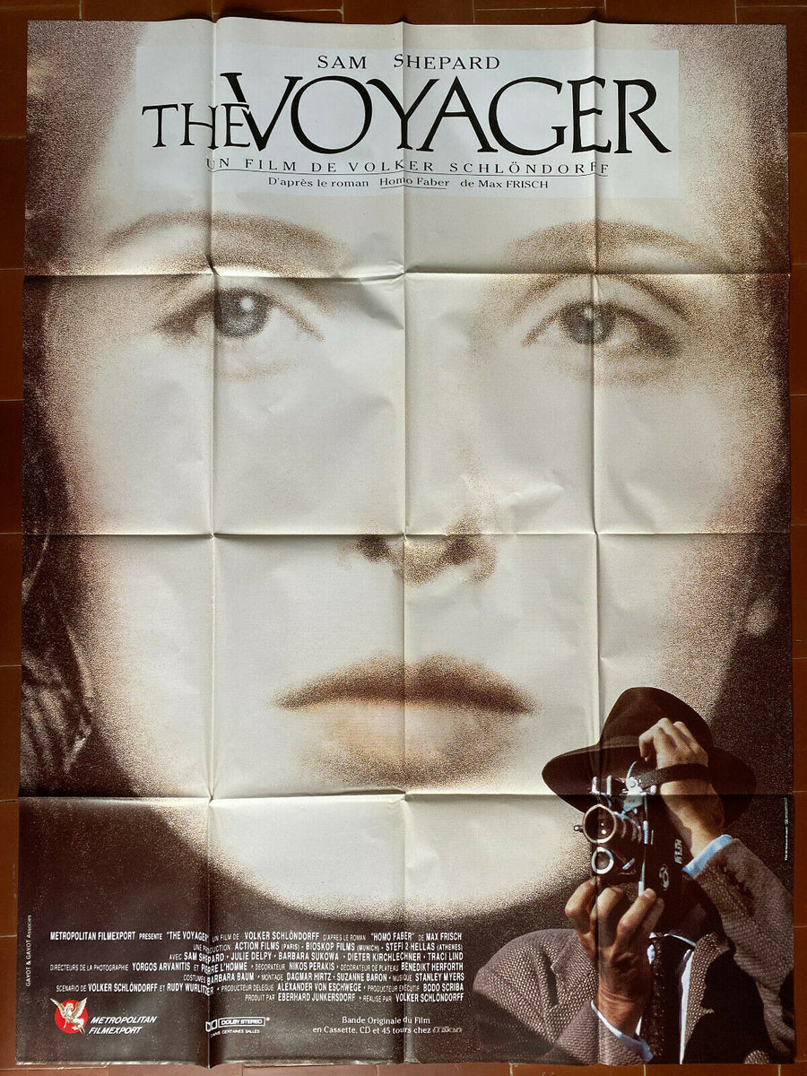 Poster THE VOYAGER Volker SCHLONDORFF Sam SHEPARD Julie DELPY 120x160c ...