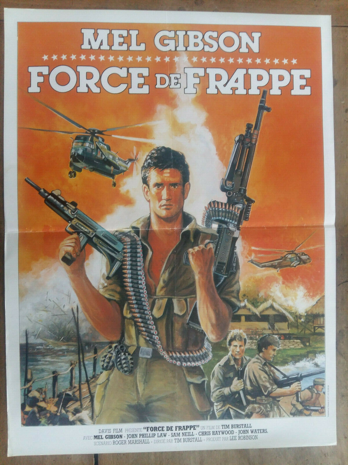 STRIKE FORCE Poster Mel GIBSON Tim BURSTALL Sam NEILL 40x60cm – CINEAD