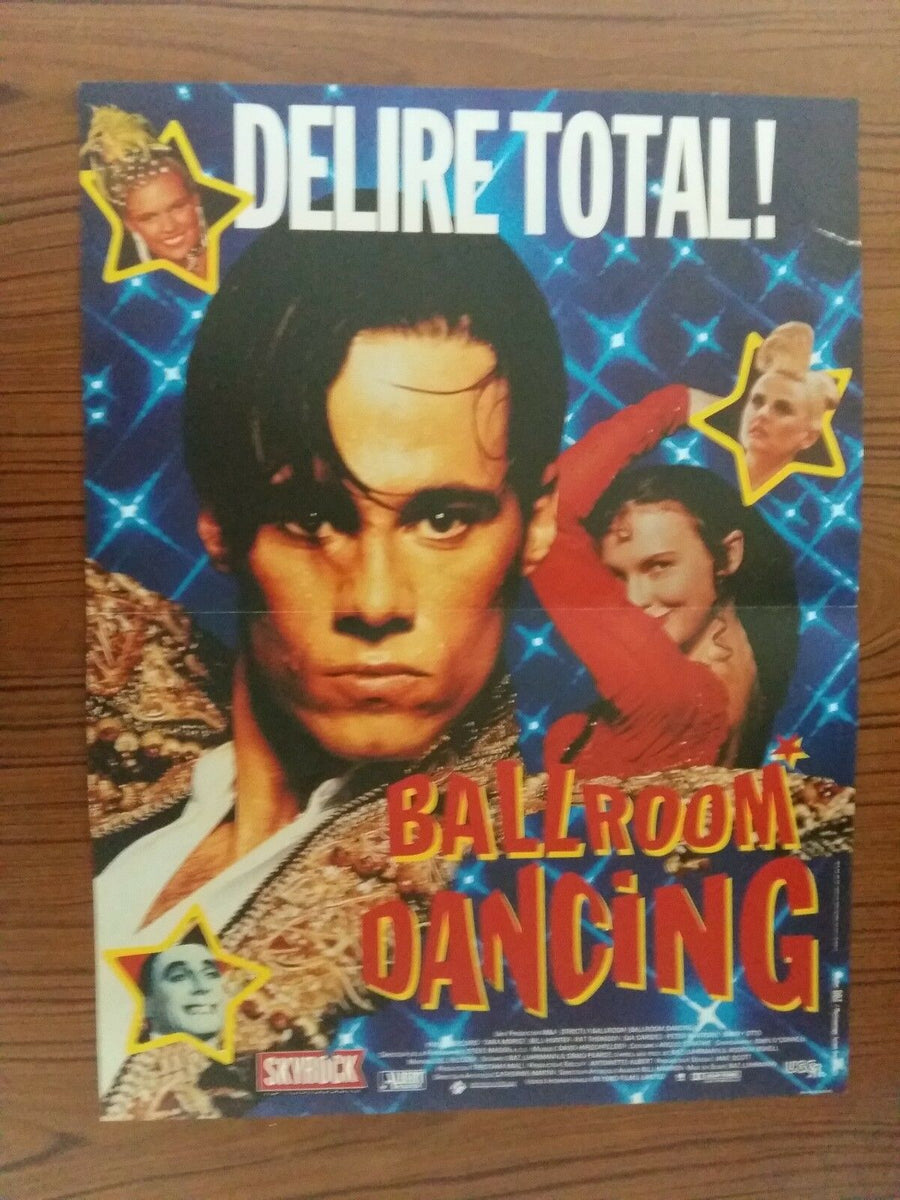 TR Poster BALLROOM DANCING paul ERCURIO tara MORICE Total delirium! 40 ...