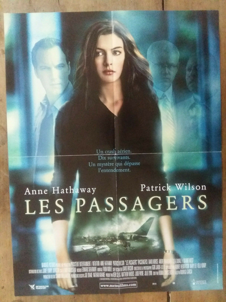 Poster THE PASSENGERS Rodrigo GARCIA Anne HATHAWAY Patrick WILSON 40x6 ...