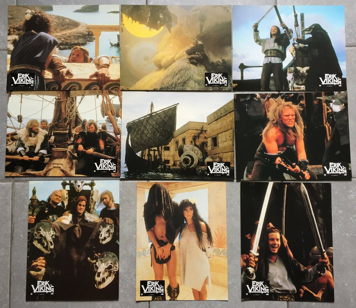 ERIK THE VIKING Terry Jones TIM ROBBINS John Cleese 9 Photos * – CINEAD