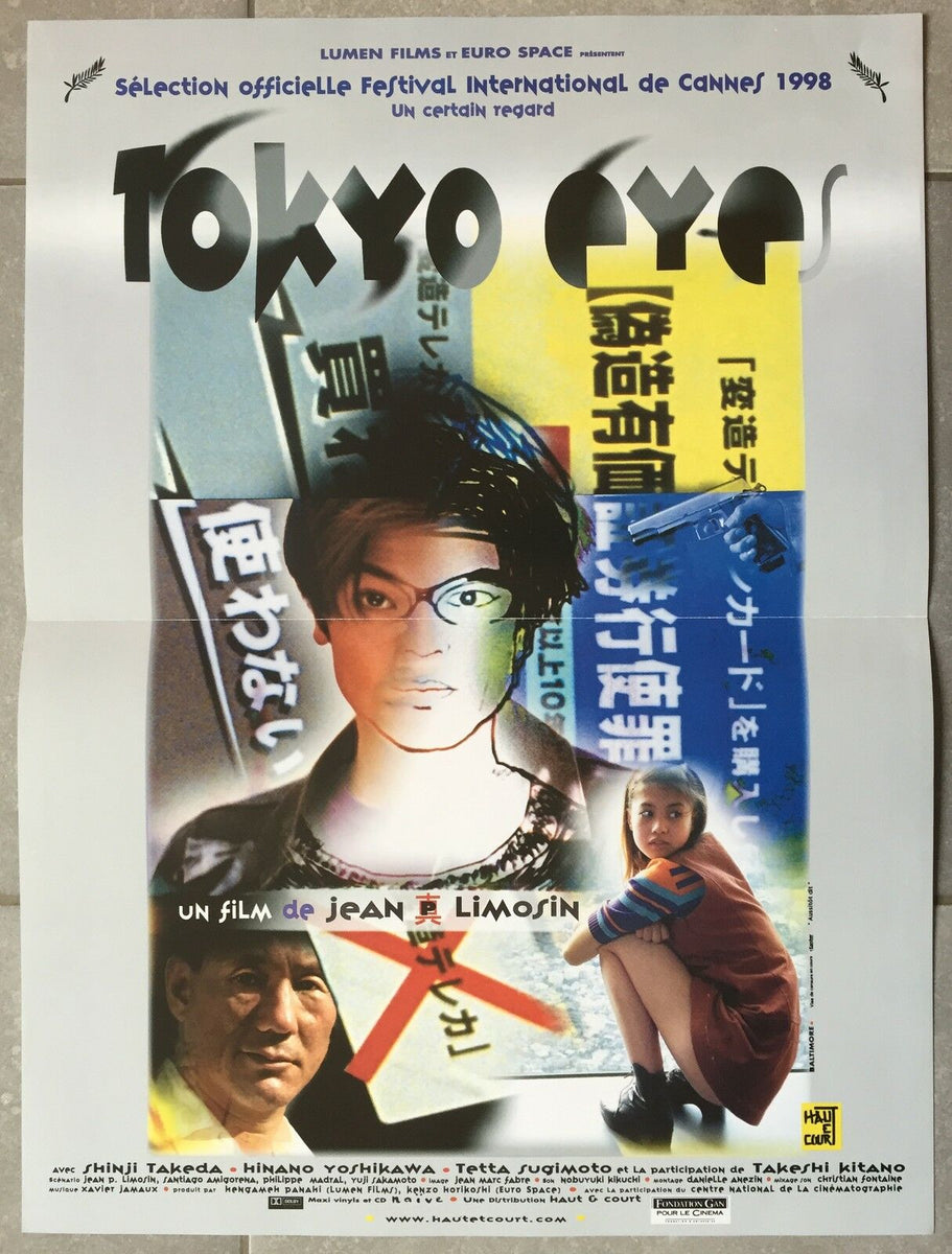 Poster TOKYO EYES Jean-Pierre Limosin SHINJI TAKEDA 40x60cm – CINEAD