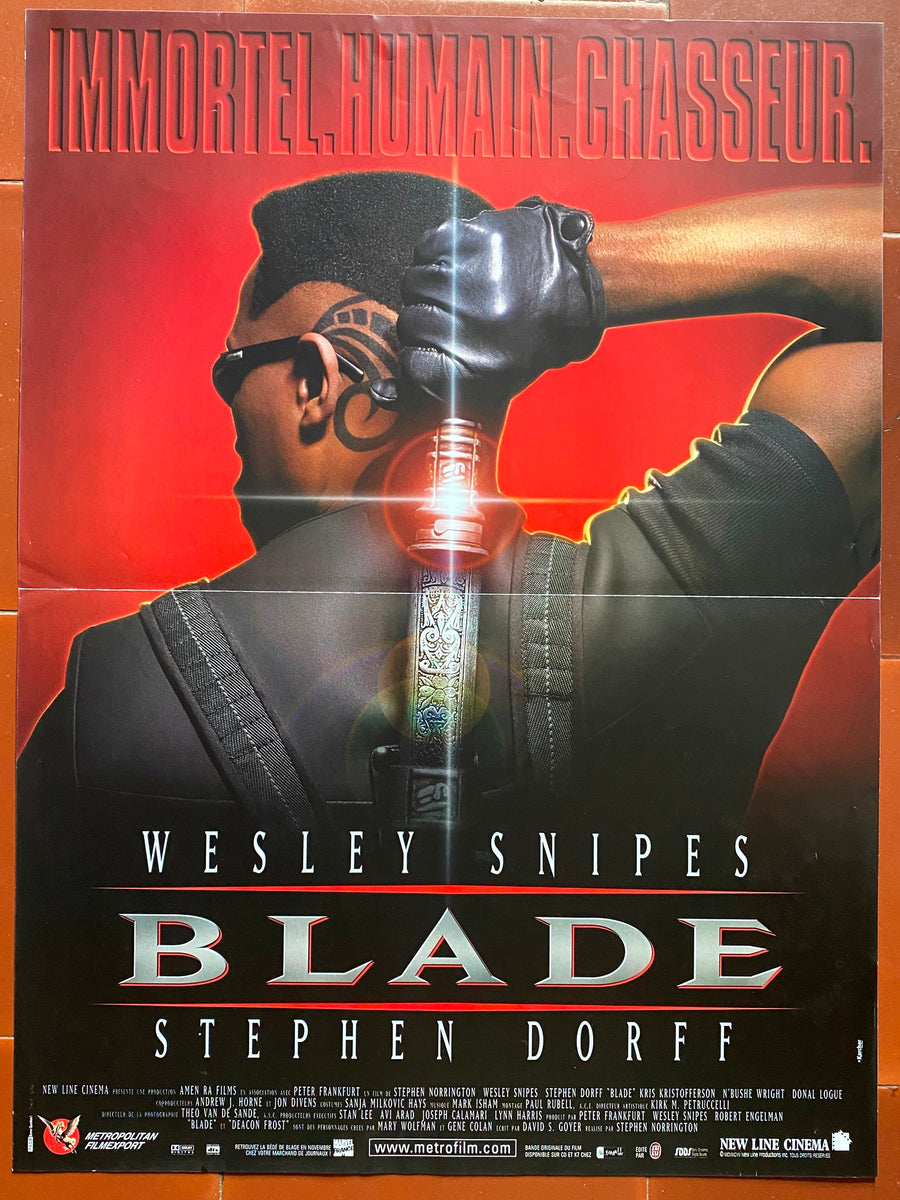 Poster BLADE Stephen DORFF Wesley SNIPES Vampire 40x60cm – CINEAD