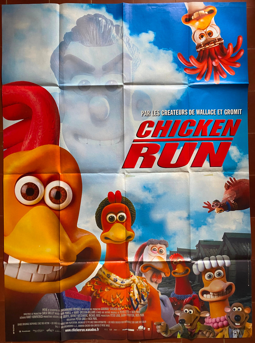 Poster CHICKEN RUN Peter Lord NICK PARK 120x160cm – CINEAD