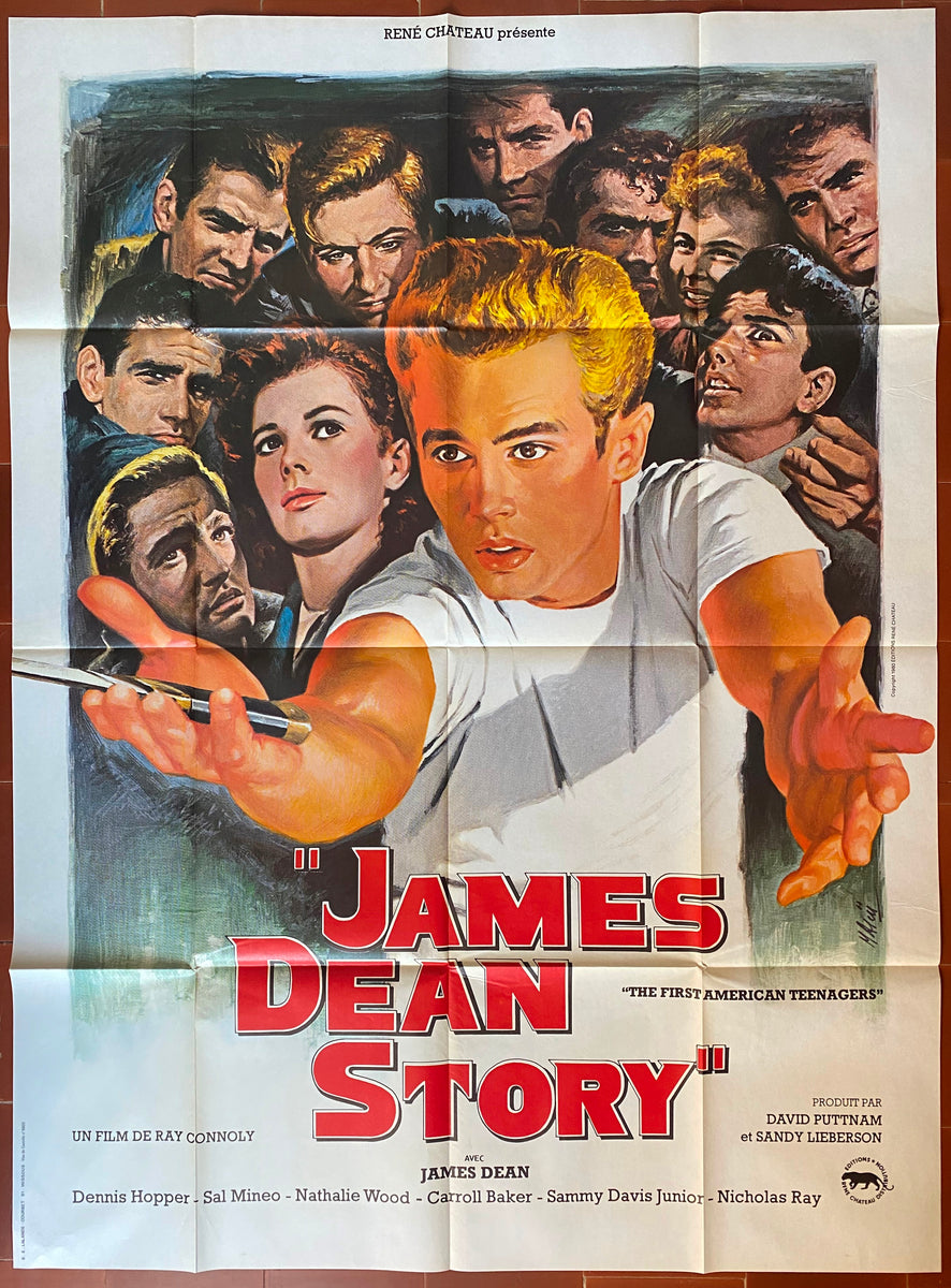 Poster JAMES DEAN STORY Ray Connolly JAMES DEAN 120x160cm – CINEAD