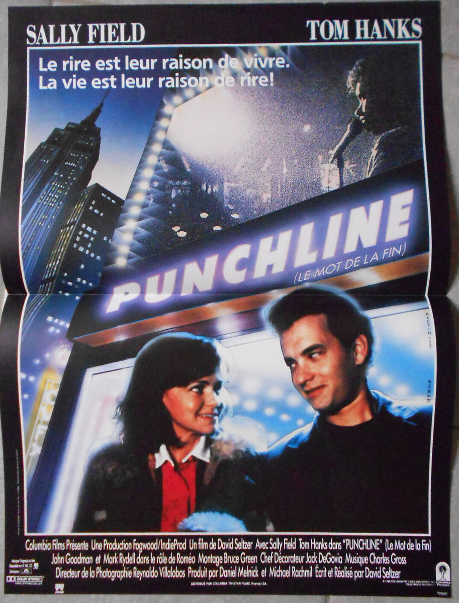 Affiche PUNCHLINE Sally Field TOM HANKS 40x60cm – CINEAD