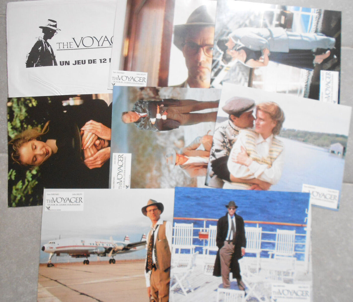 THE VOYAGER Julie Delpy SAM SHEPARD Schlondorff 6 photos – CINEAD